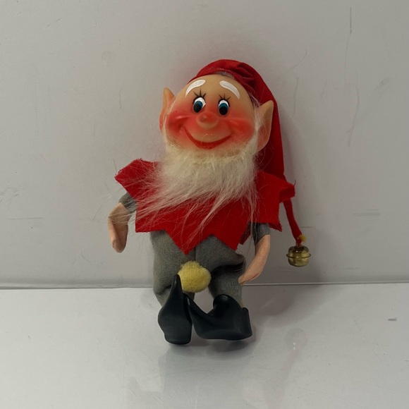 Holiday | Vintage Tkr Japan Pixie Elf Bendable Poseable Christmas ...